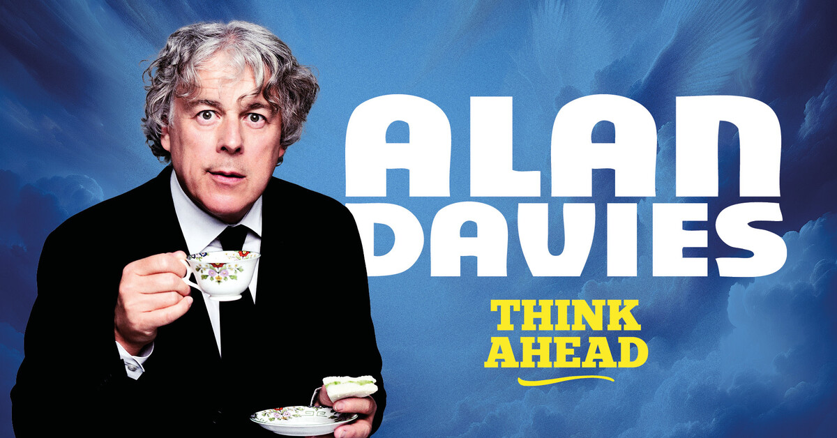 Alan Davies: Think Ahead | Bournemouth Pavilion Theatre